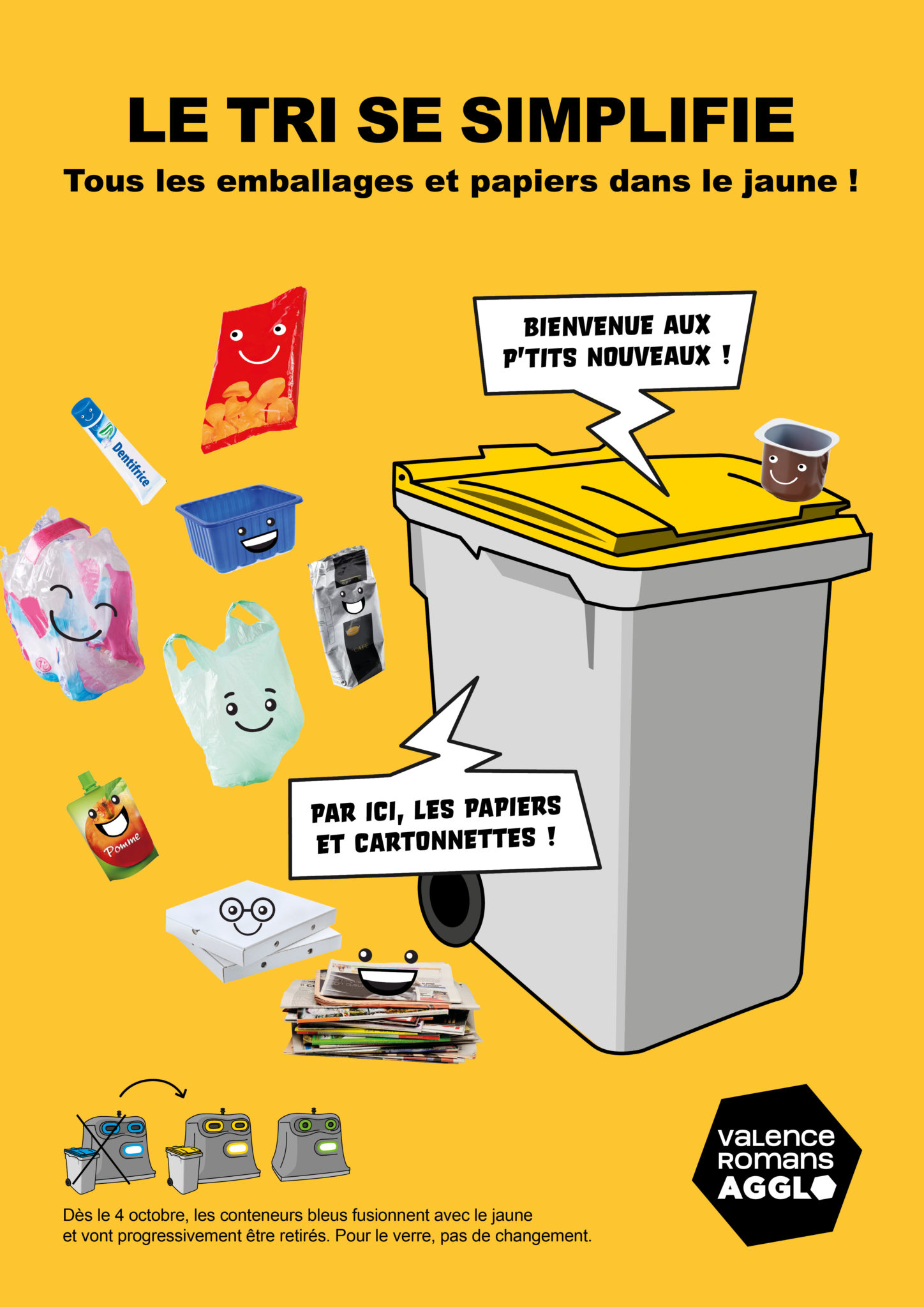 Le tri se simplifie ! - Ville de Saint-Marcel-lès-Valence